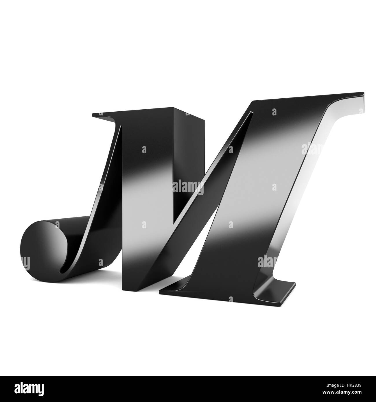Metal Letter M High Resolution Stock Photography and Images - Alamy