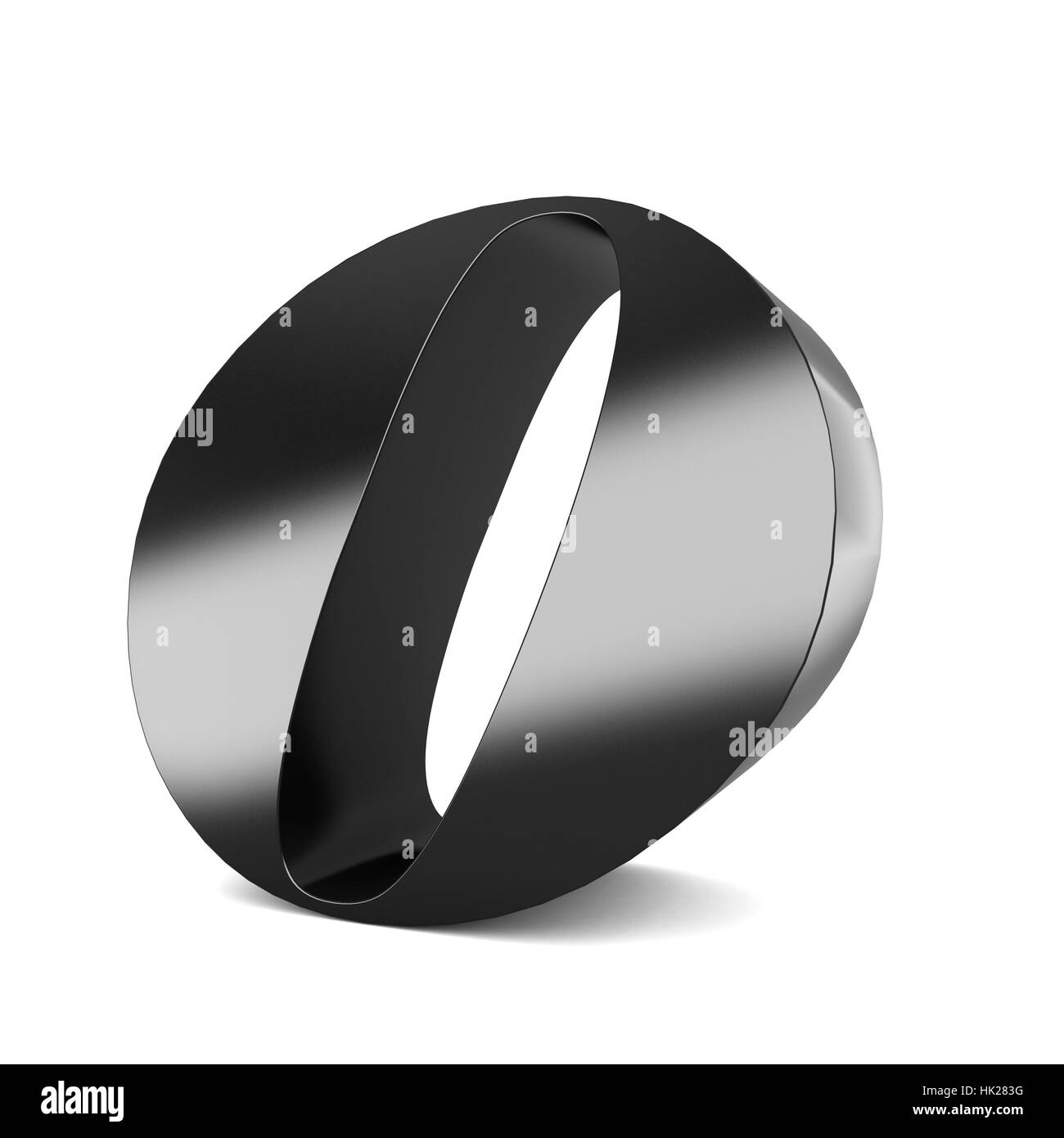 3d black metal letter O isolated white background Stock Photo - Alamy