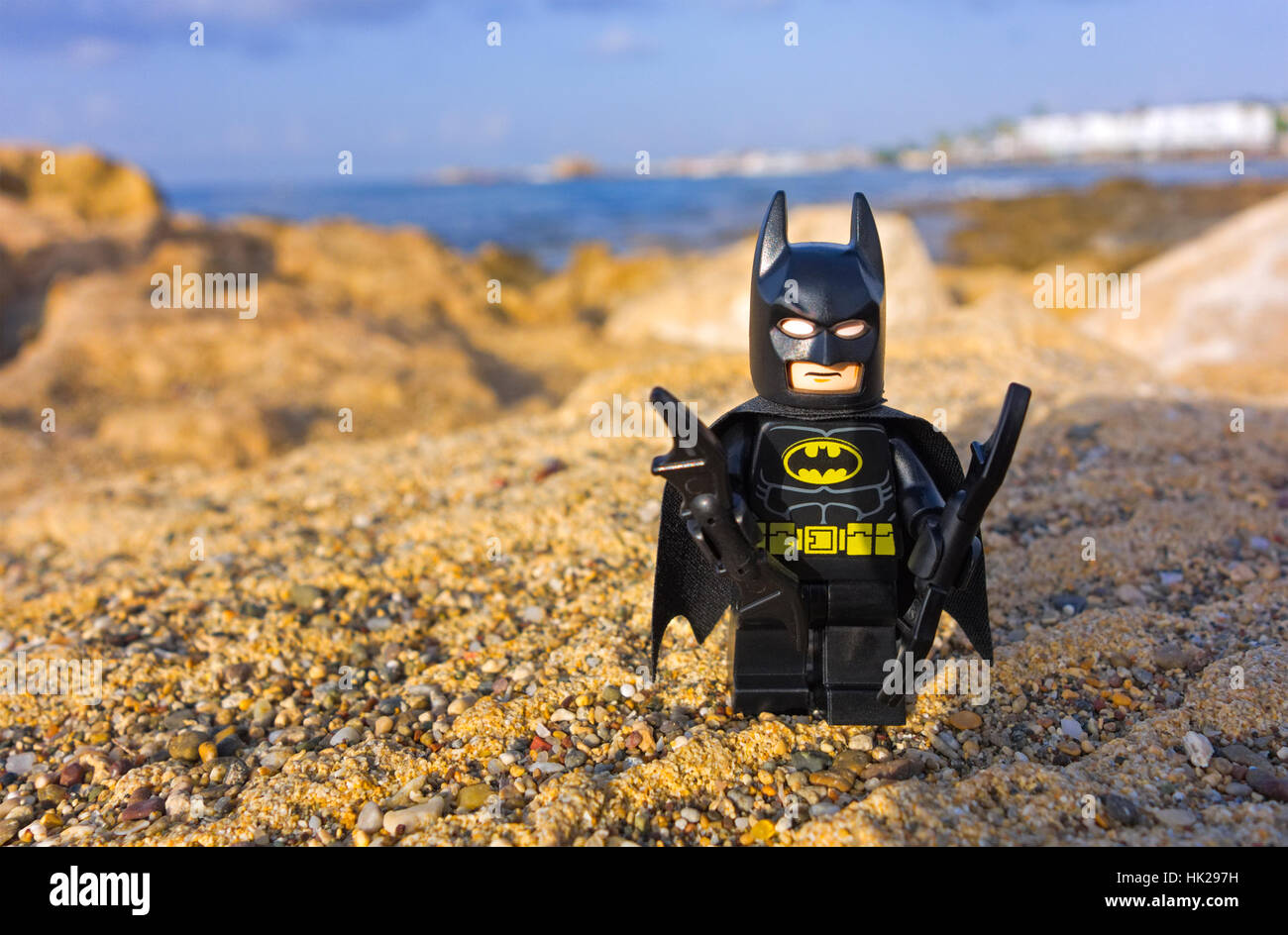Lego plastic beach hi-res stock photography and images - Alamy