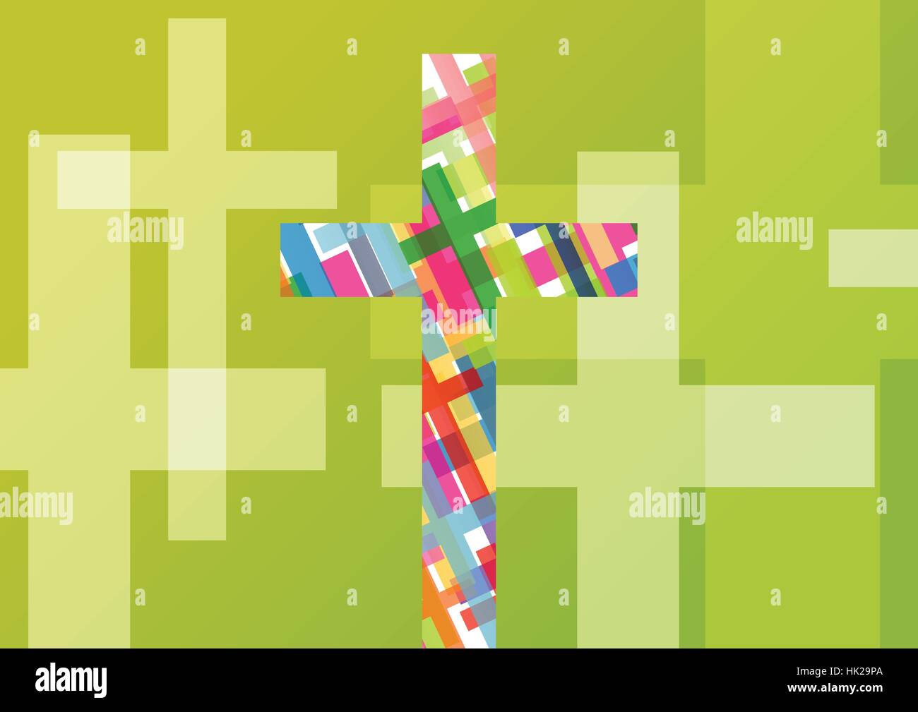 Christianity religion cross concept abstract background vector ...
