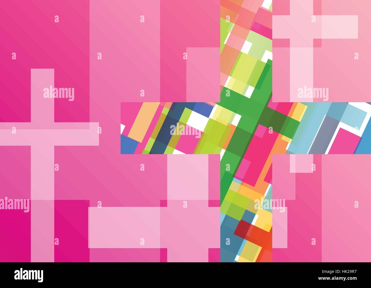 Christianity religion cross concept abstract background vector ...
