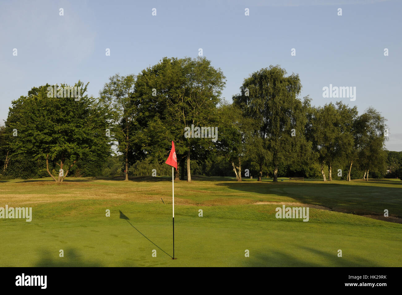 View from behind the 4th Green towards the 5th Green, Chislehurst Golf ...