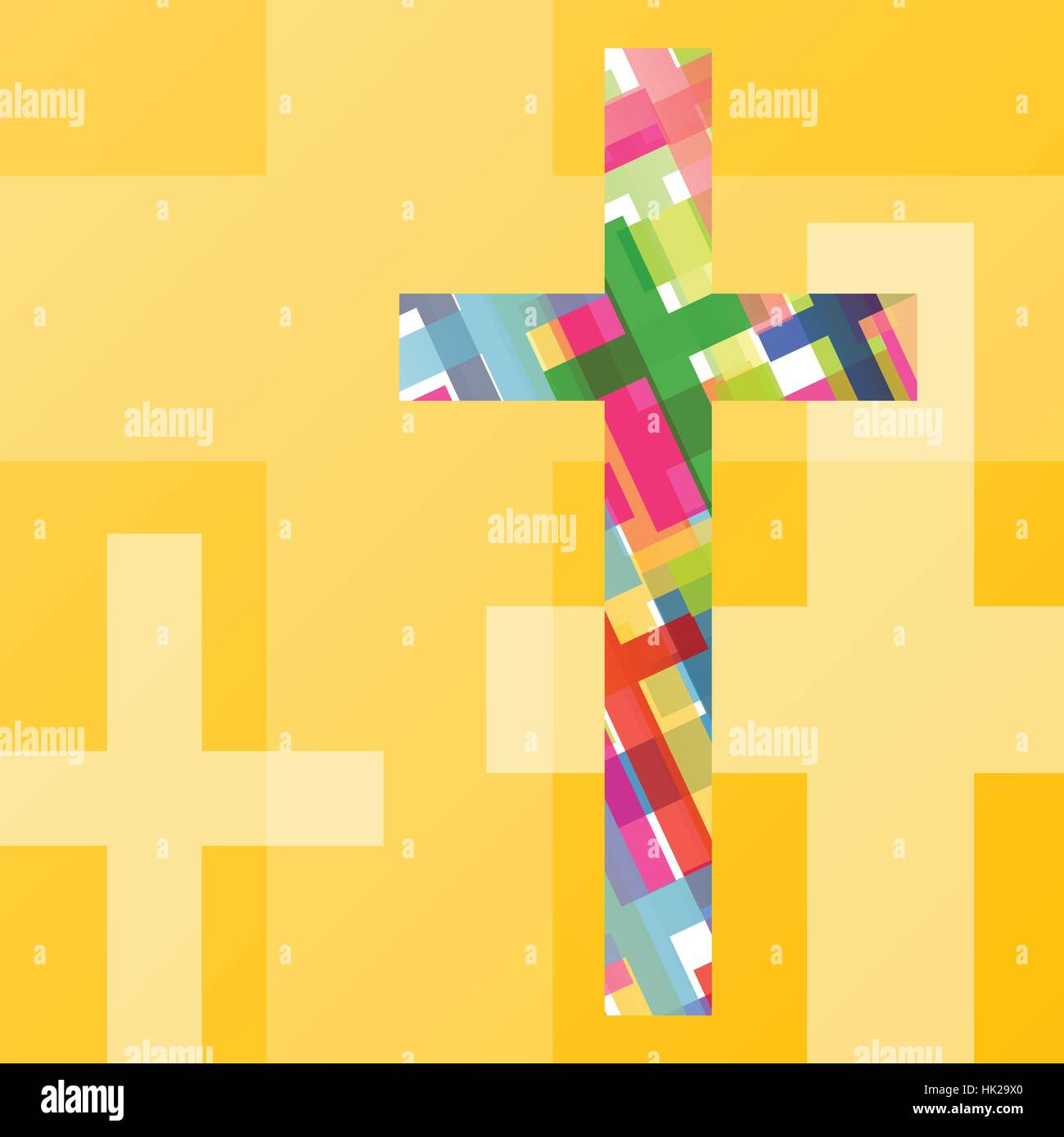 Christianity religion cross concept abstract background vector ...