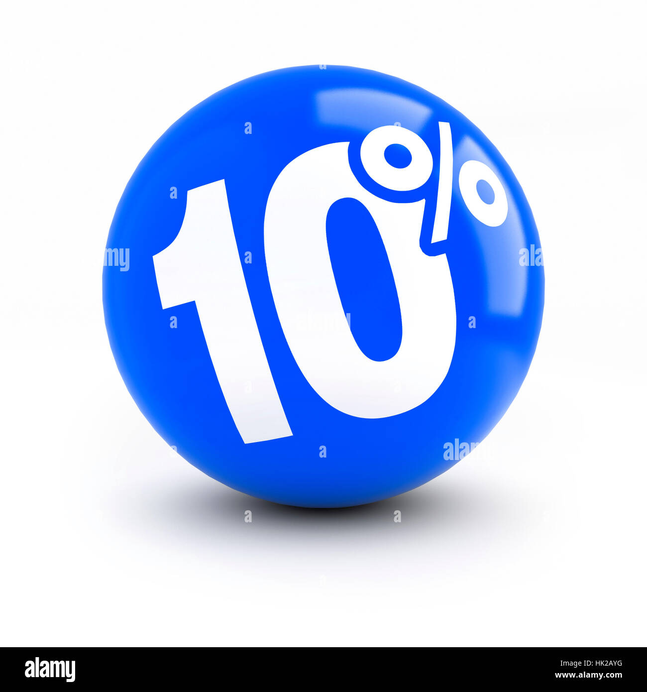 10% discount red ball. Ten ball Stock Photo - Alamy