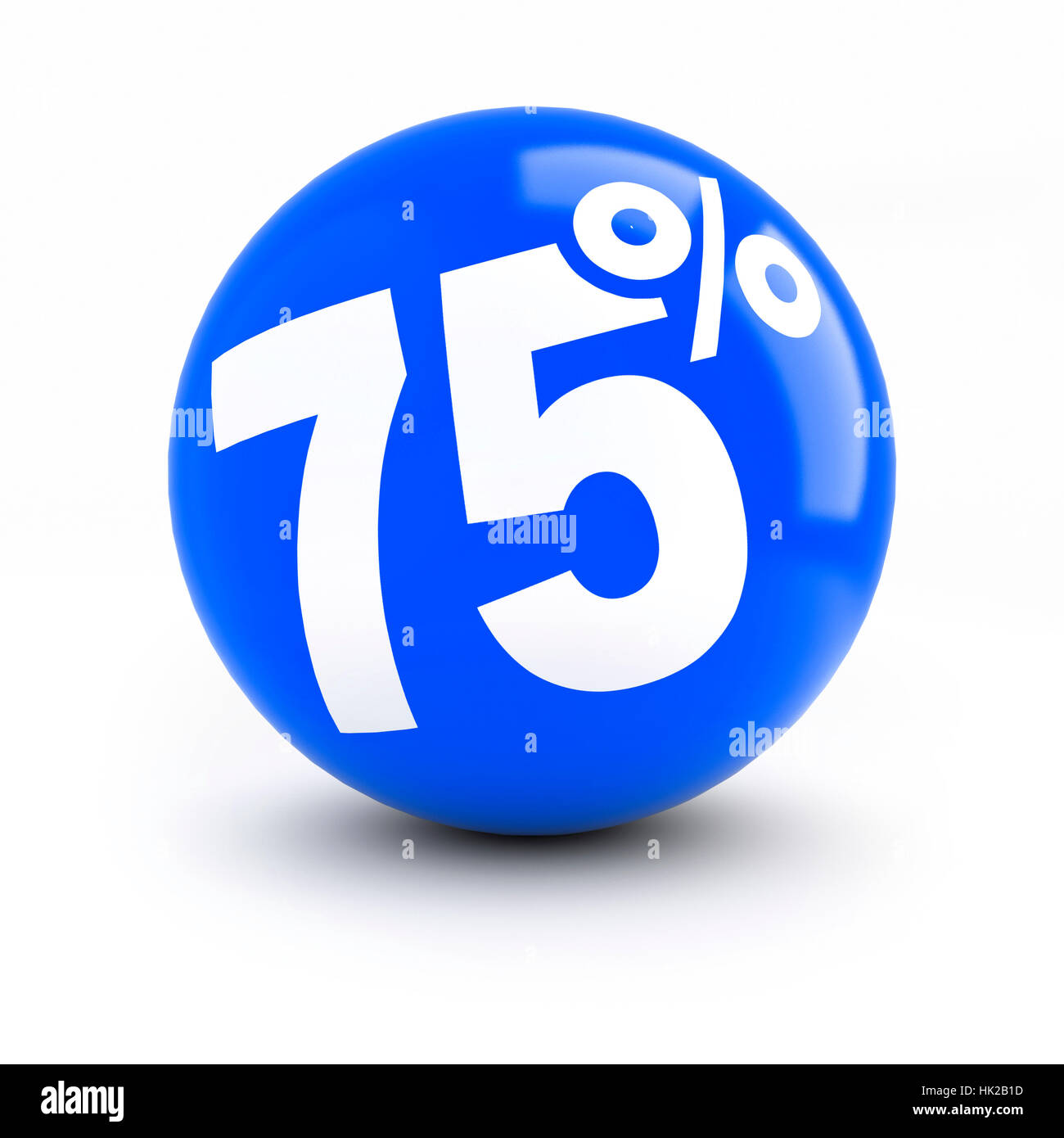 3d seventy five percent hi-res stock photography and images - Alamy