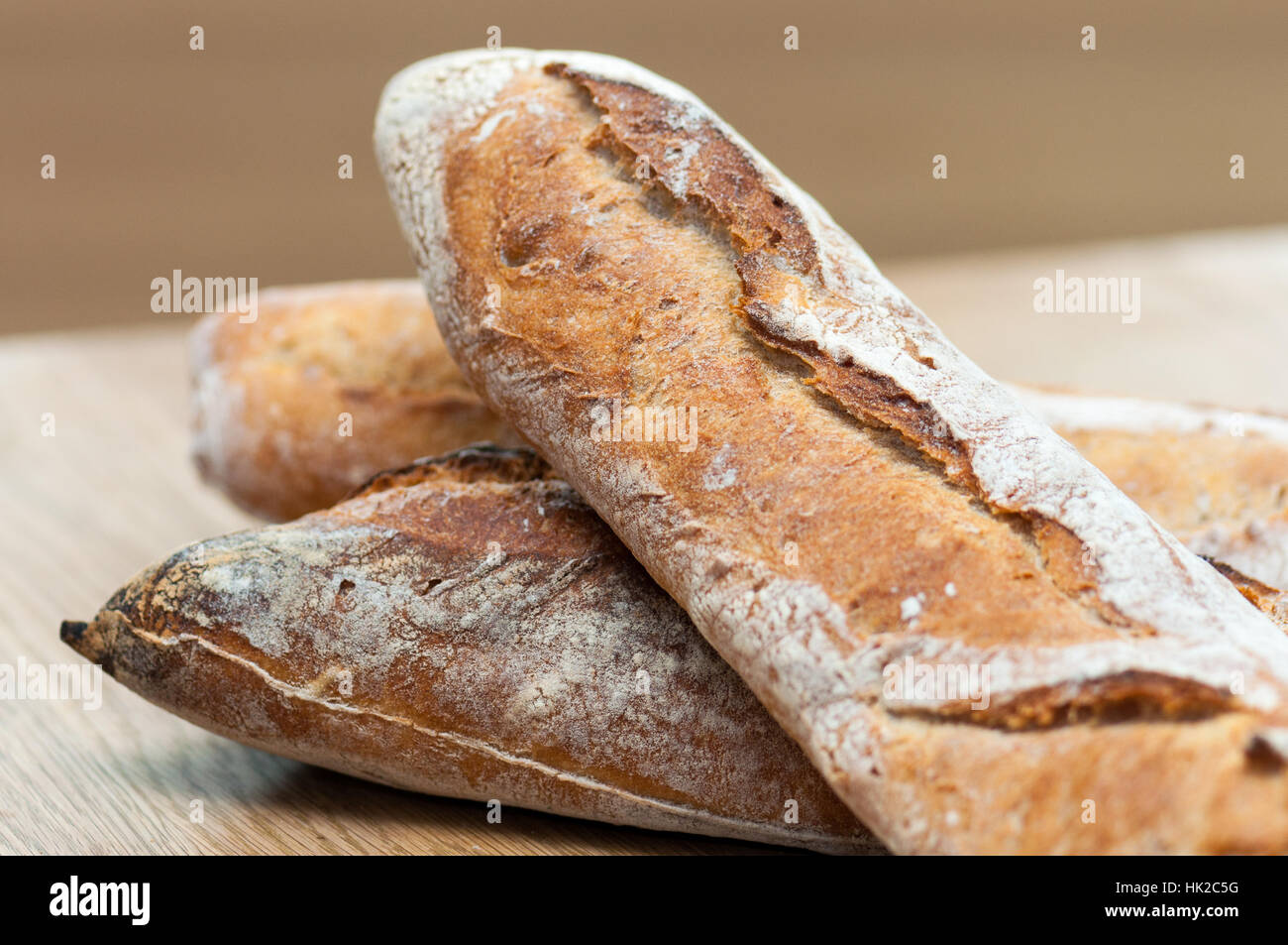 Typical French bread, baguettes Stock Photo - Alamy