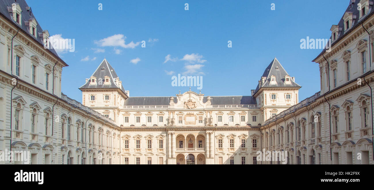 Castello del Valentino castle in Turin Italy Stock Photo - Alamy