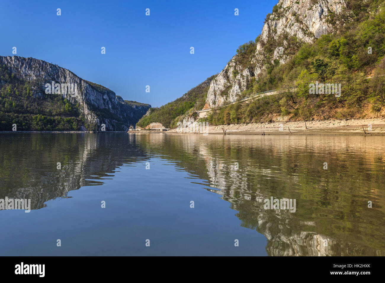 blue, reflection, outdoor, romania, scene, location, site, mountain ...