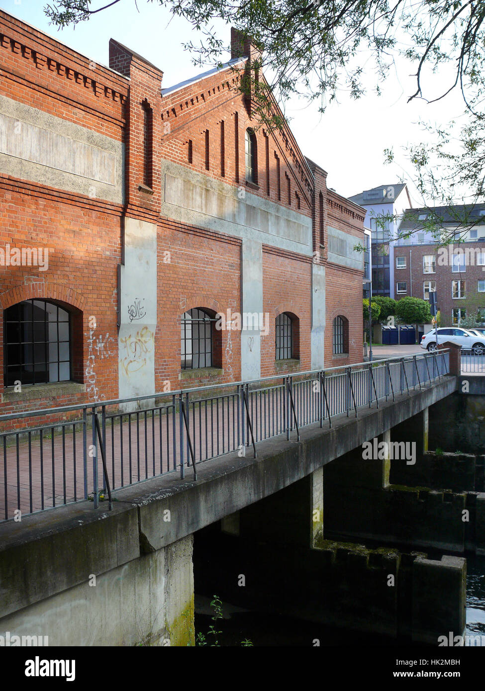 old turbine house Stock Photo - Alamy