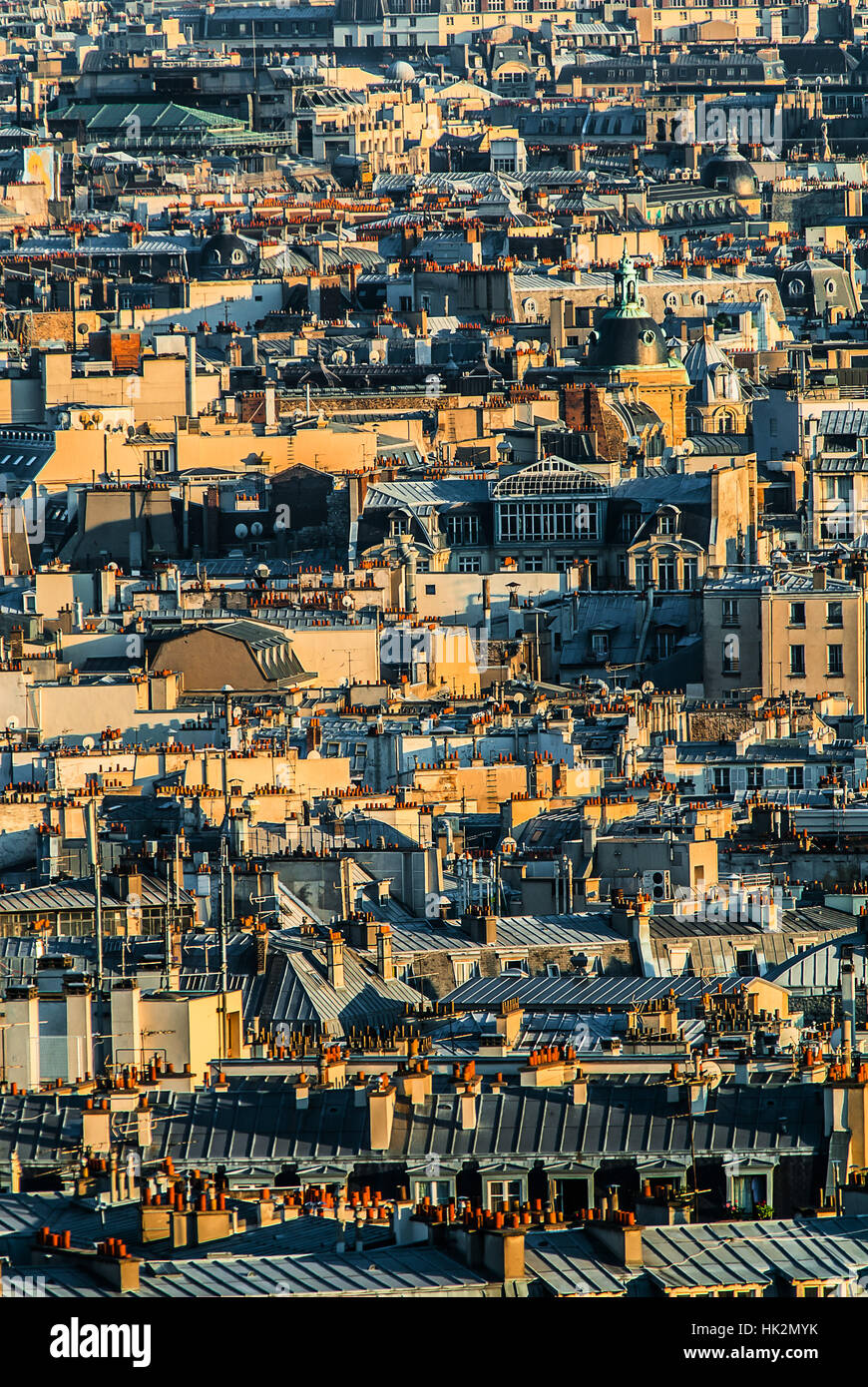 aerial view cityscape of Paris in france Stock Photo - Alamy