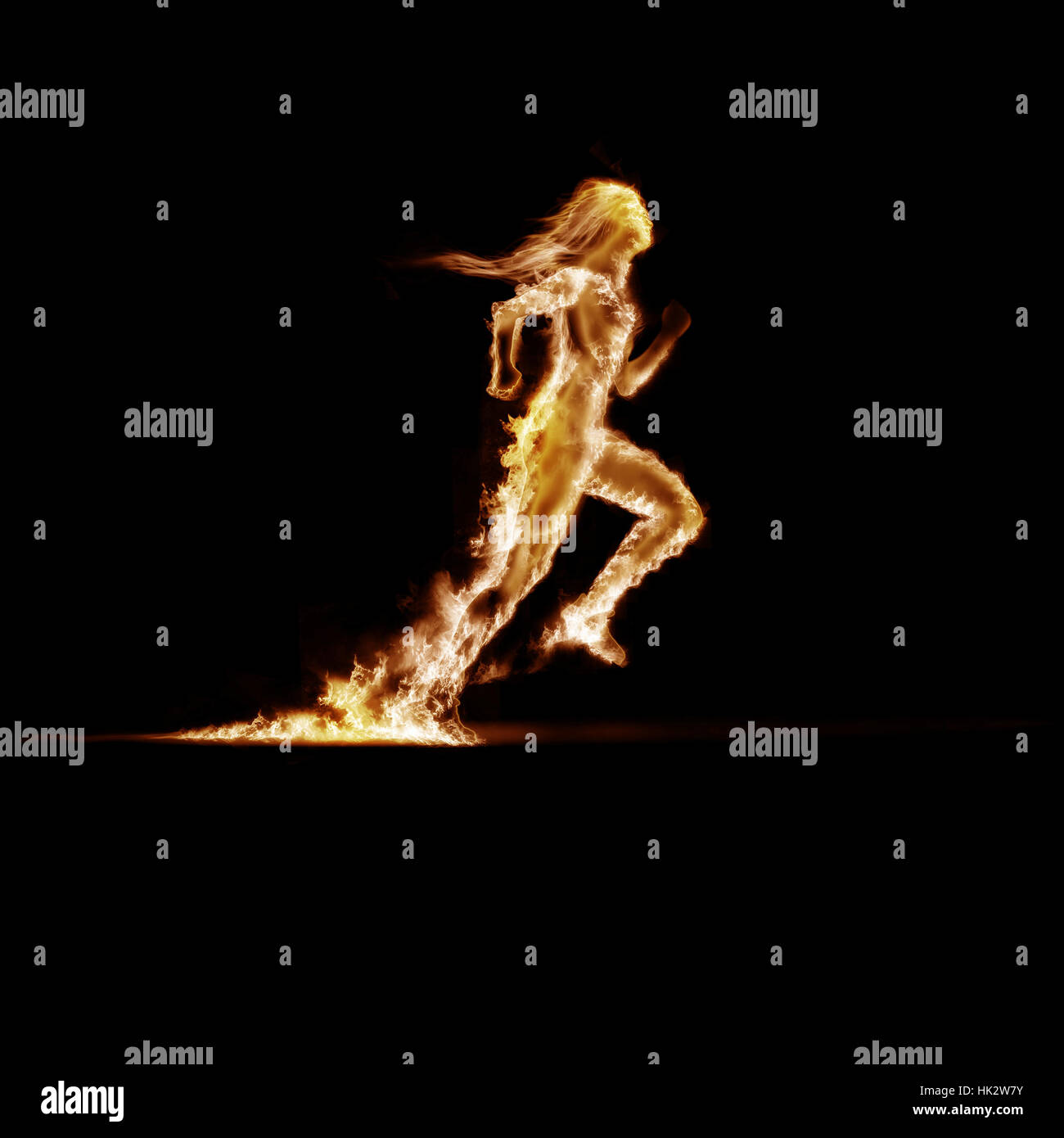 Man running on open hi-res stock photography and images - Alamy