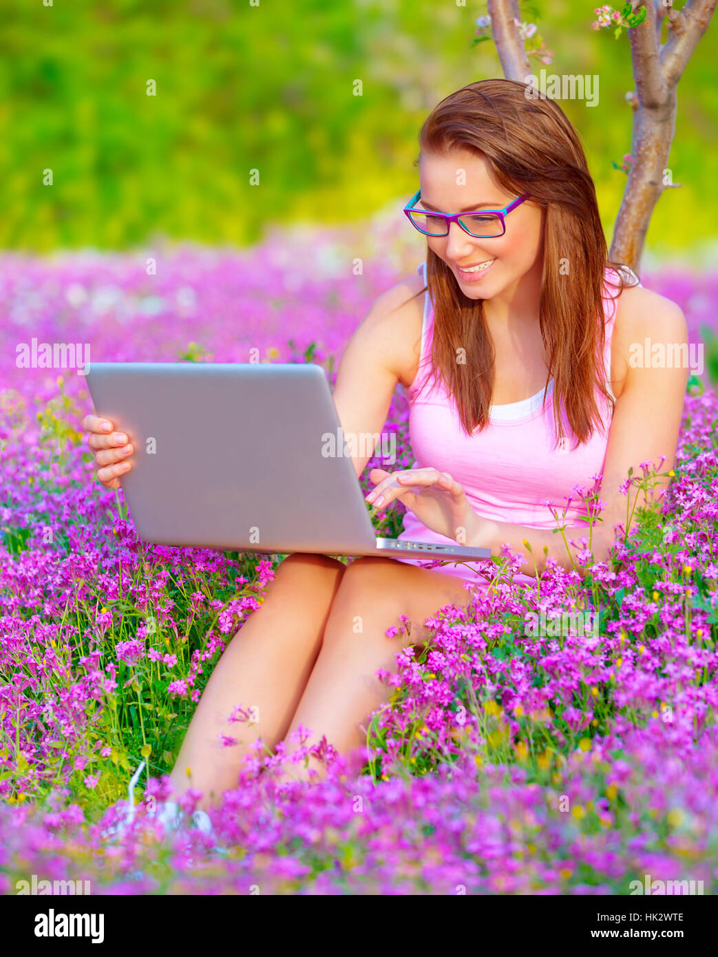 laptop, notebook, computers, computer, portrait, purple, student ...