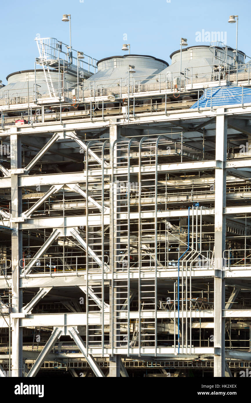 work, factory, fuel, tanker, refinery, petrochemical, exterior, plant ...