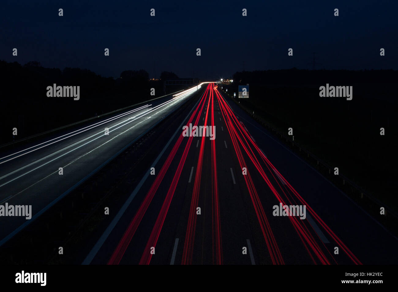 german motorway a10 Stock Photo - Alamy