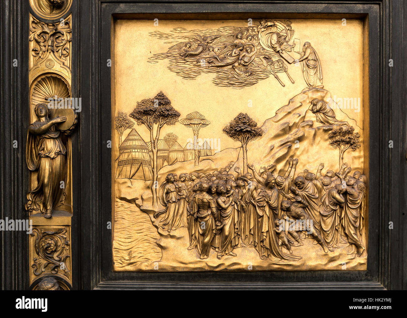 Moses and ten commandments gold hi-res stock photography and images - Alamy