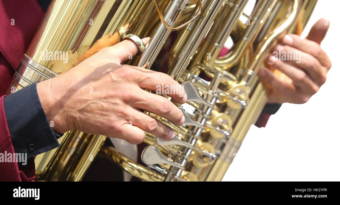Saxophone player with band hi-res stock photography and images - Alamy