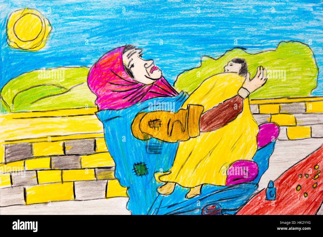 Syria Child Drawing High Resolution Stock Photography and Images - Alamy