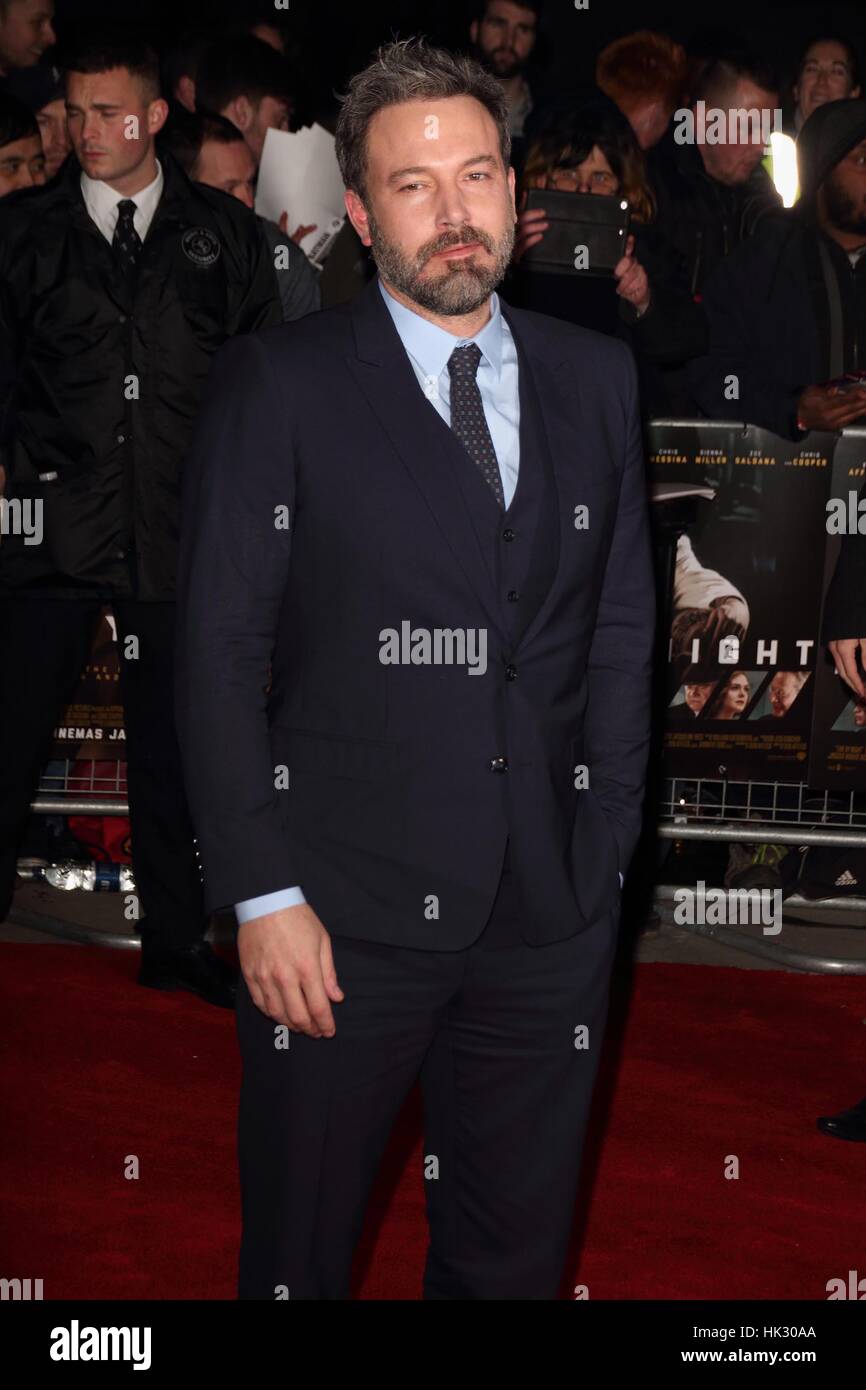 London.UK. Ben Affleck at the Live By Night European Premiere at the ...