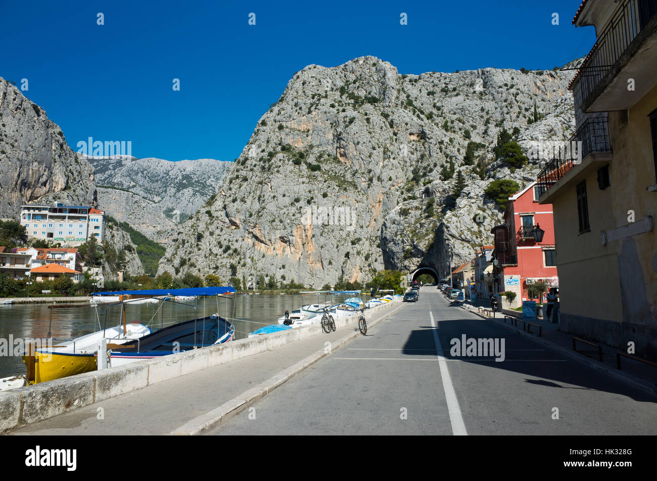 City of Omis Croatia Stock Photo - Alamy