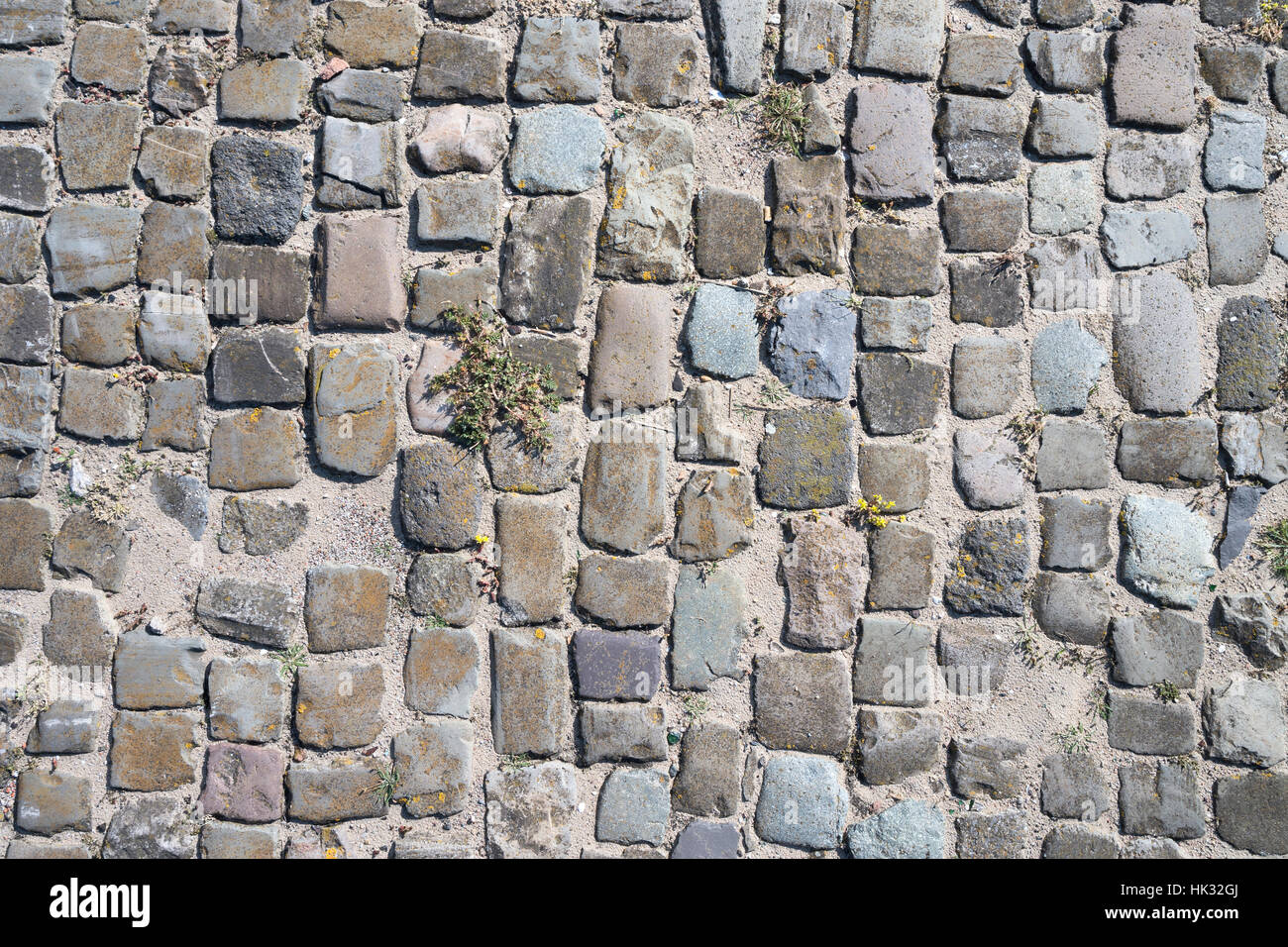 cobblestone pavement for background use Stock Photo - Alamy