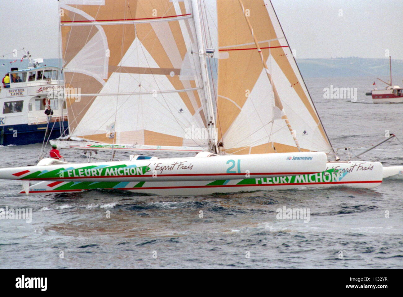 AJAXNETPHOTO. 5TH JUNE, 1988. PLYMOUTH, ENGLAND. - 1988 CARLSBERG STAR ...