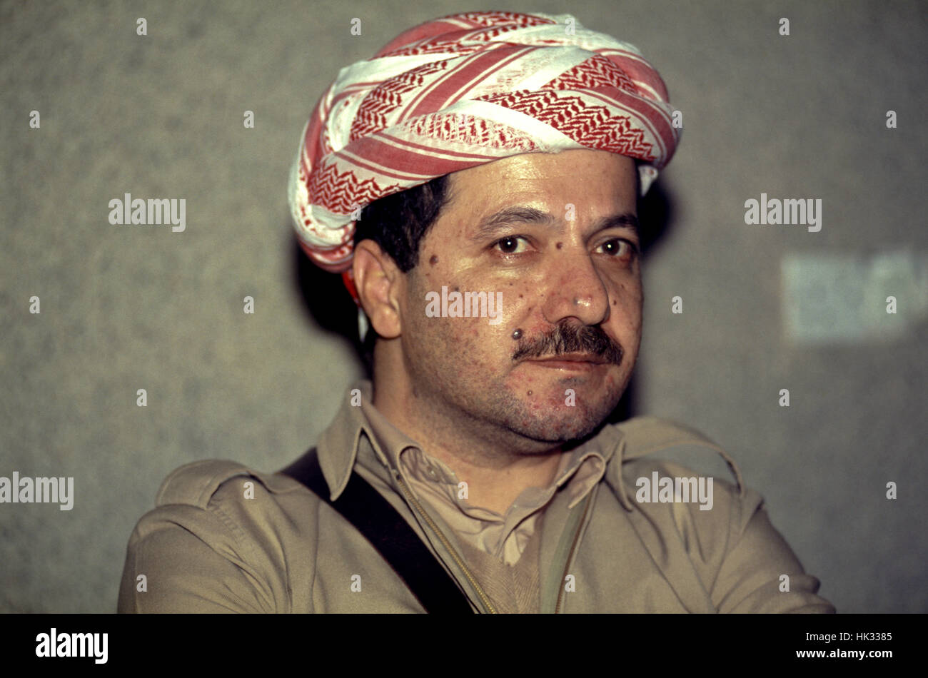 Leader of the kurdistan democratic party kdp since 1979 hi-res stock ...