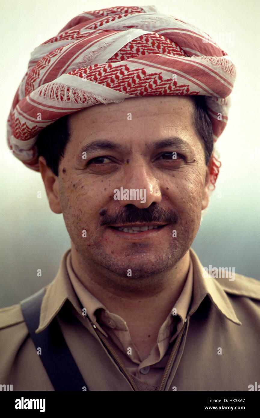 1991 - Masoud Barzani, leader of the Kurdistan Democratic Party since ...