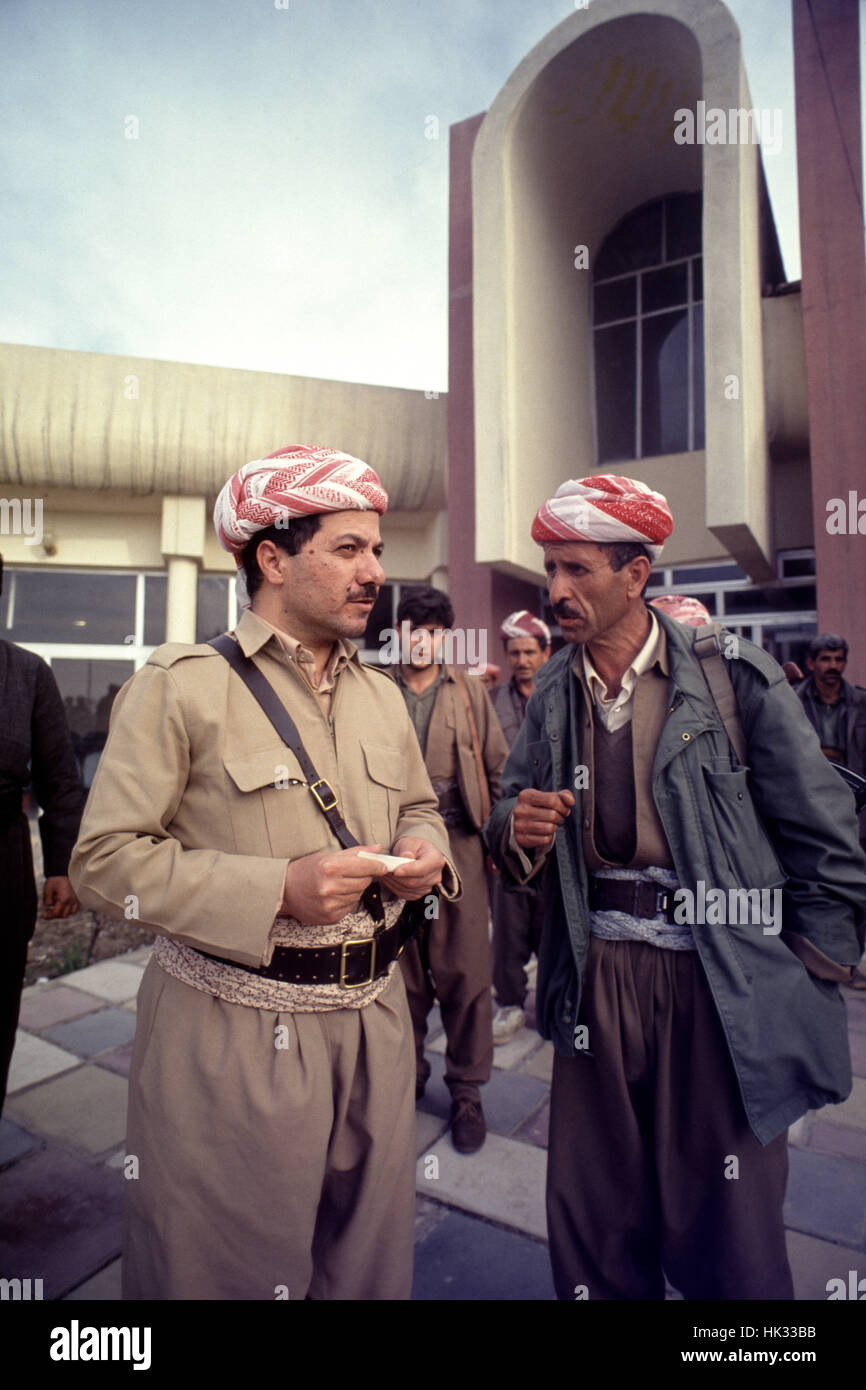 1991 - Masoud Barzani, leader of the Kurdistan Democratic Party since ...