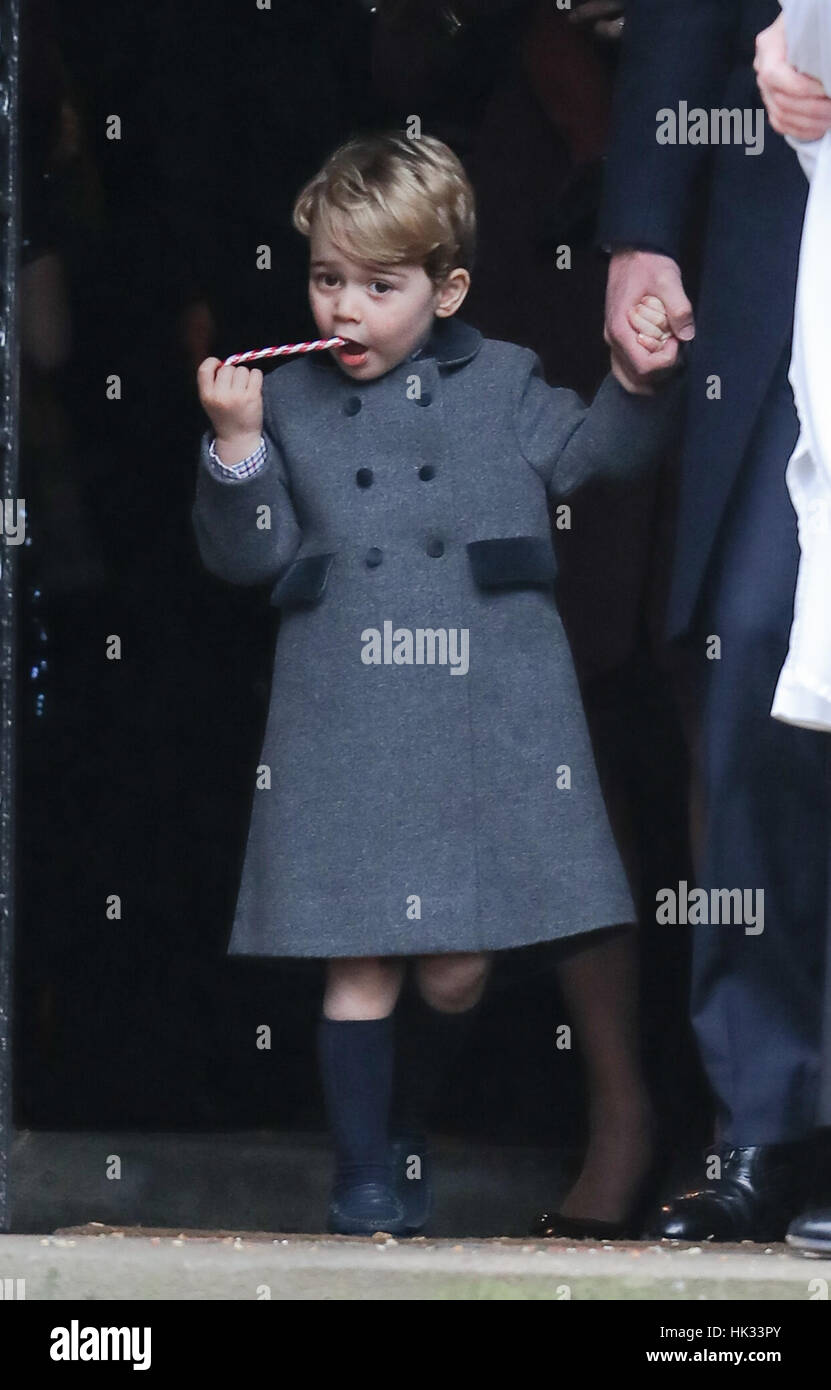 The Duke and Duchess of Cambridge arrive at St. Mark's Church ...