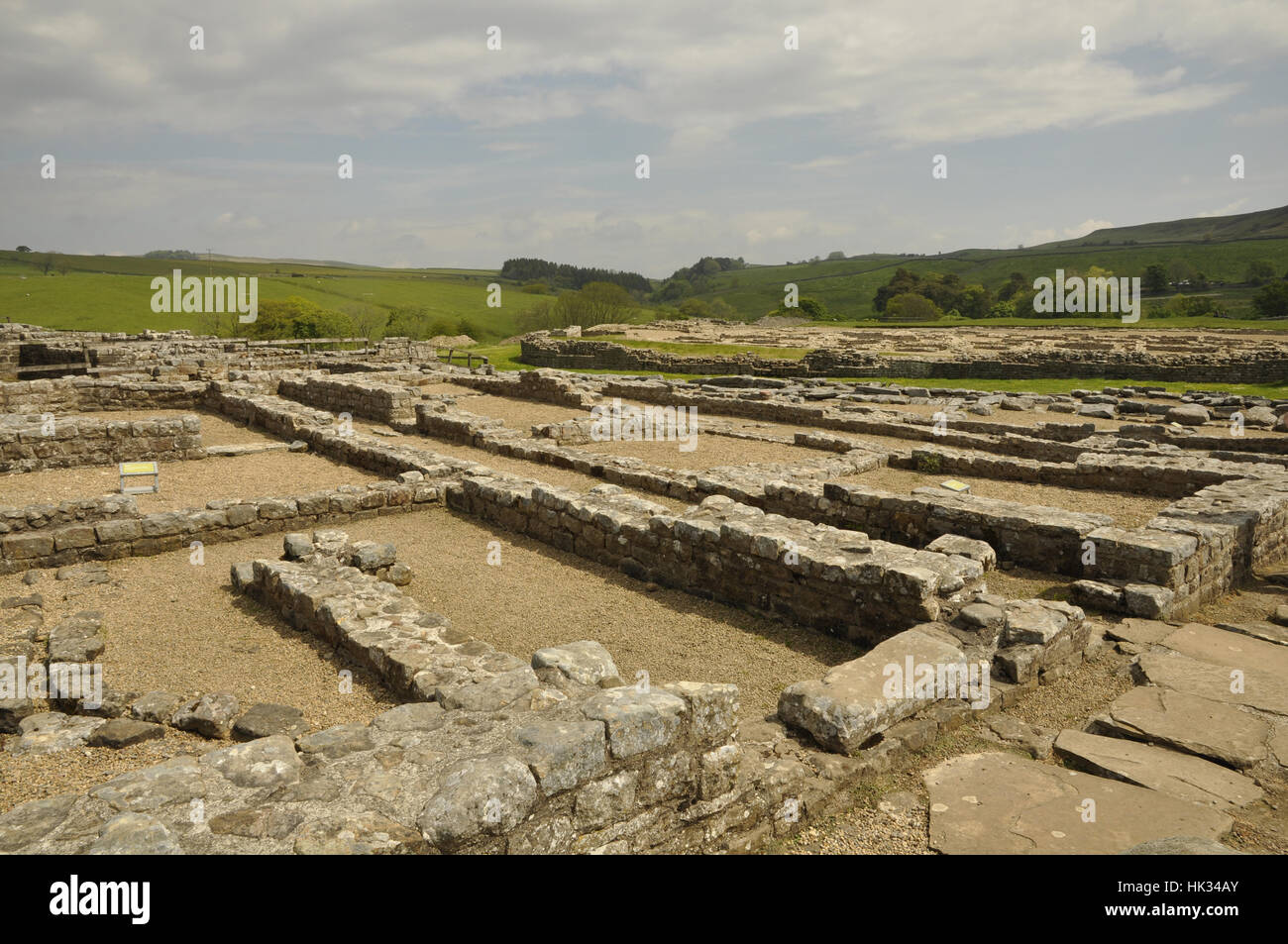 Vindolanda excavation hi-res stock photography and images - Alamy