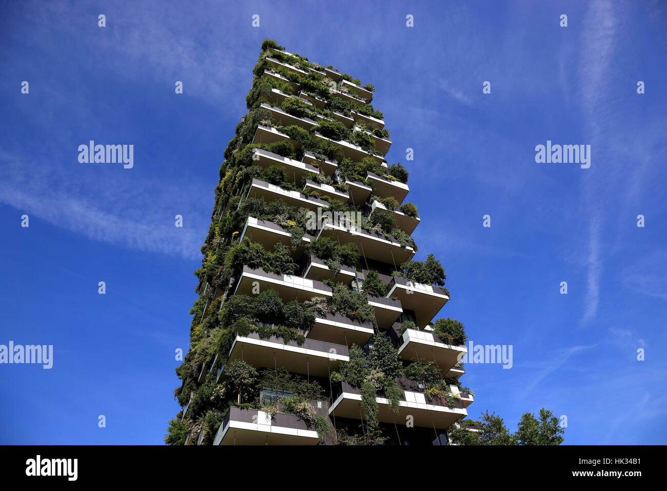 Italy, City of Milan, Project, Bosco Verticale, vertical forest, high ...