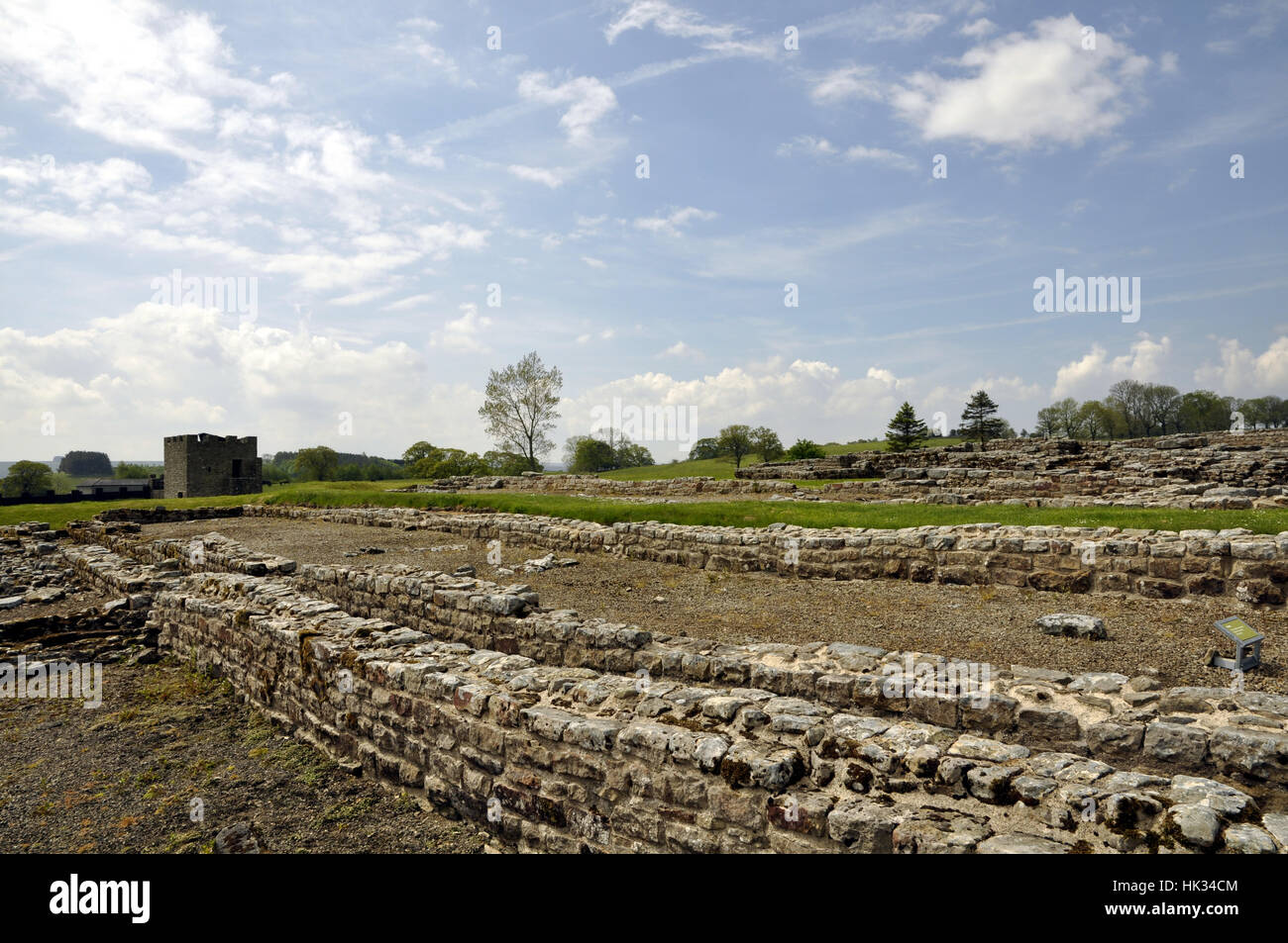 Vindolanda excavation hi-res stock photography and images - Alamy
