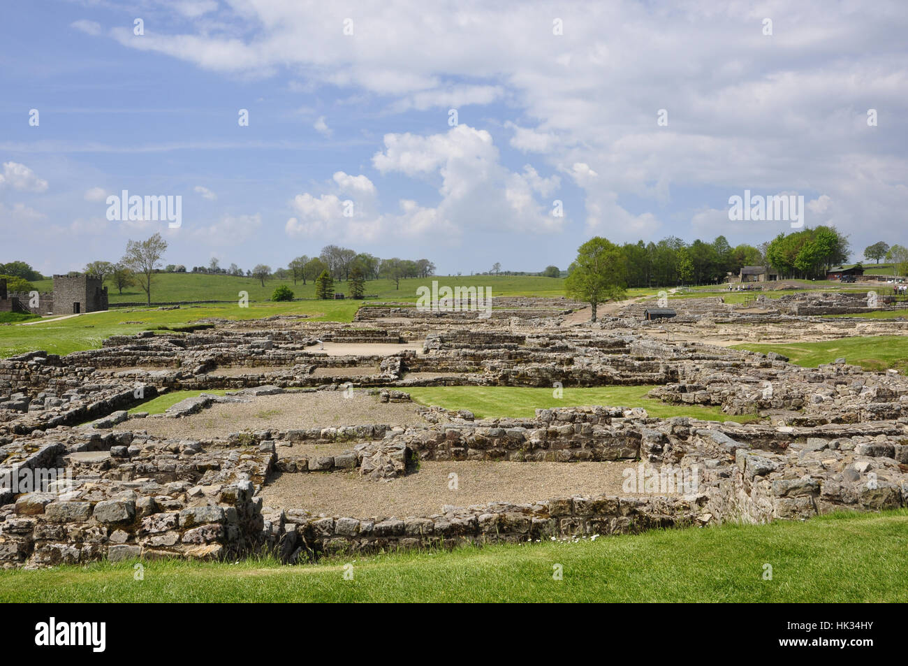 Vindolanda excavation hi-res stock photography and images - Alamy