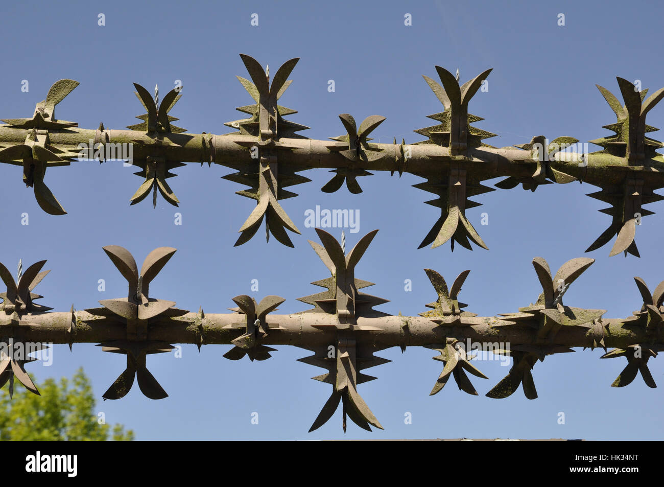 Anti scaling barrier hi-res stock photography and images - Alamy