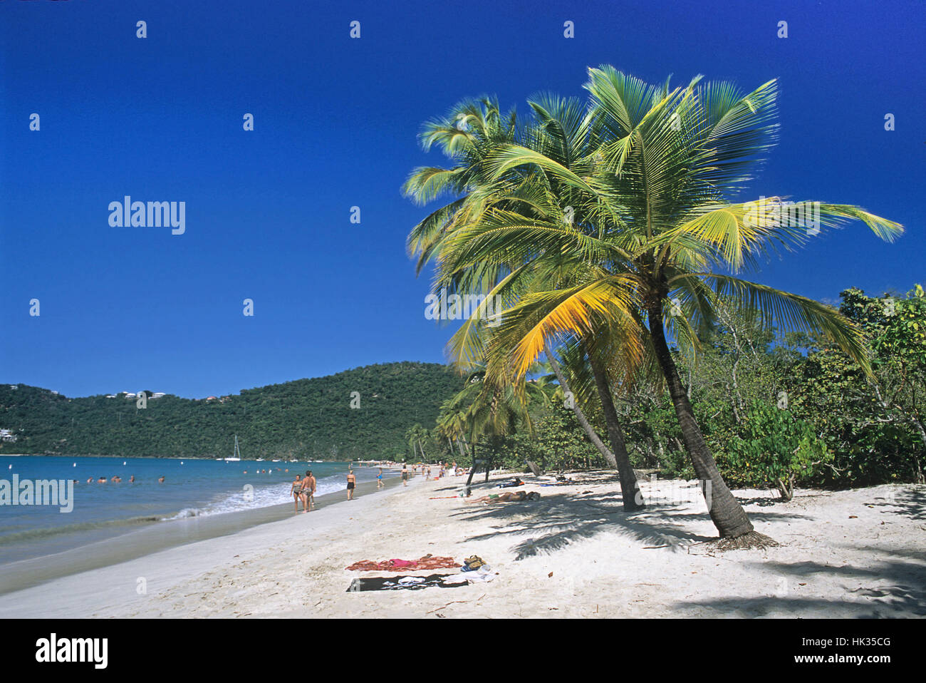 St. Jean bay and beach, St. Bart's, Caribbean Stock Photo - Alamy