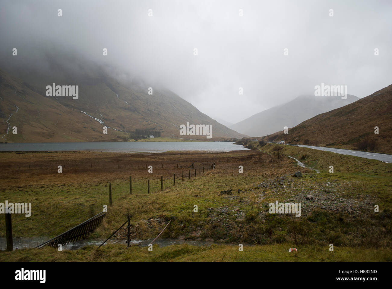 Drive through Glencoe, Scotland Stock Photo - Alamy