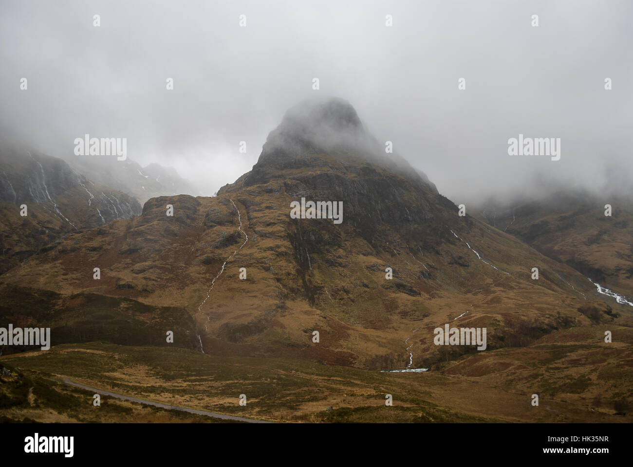 Drive through Glencoe, Scotland Stock Photo - Alamy
