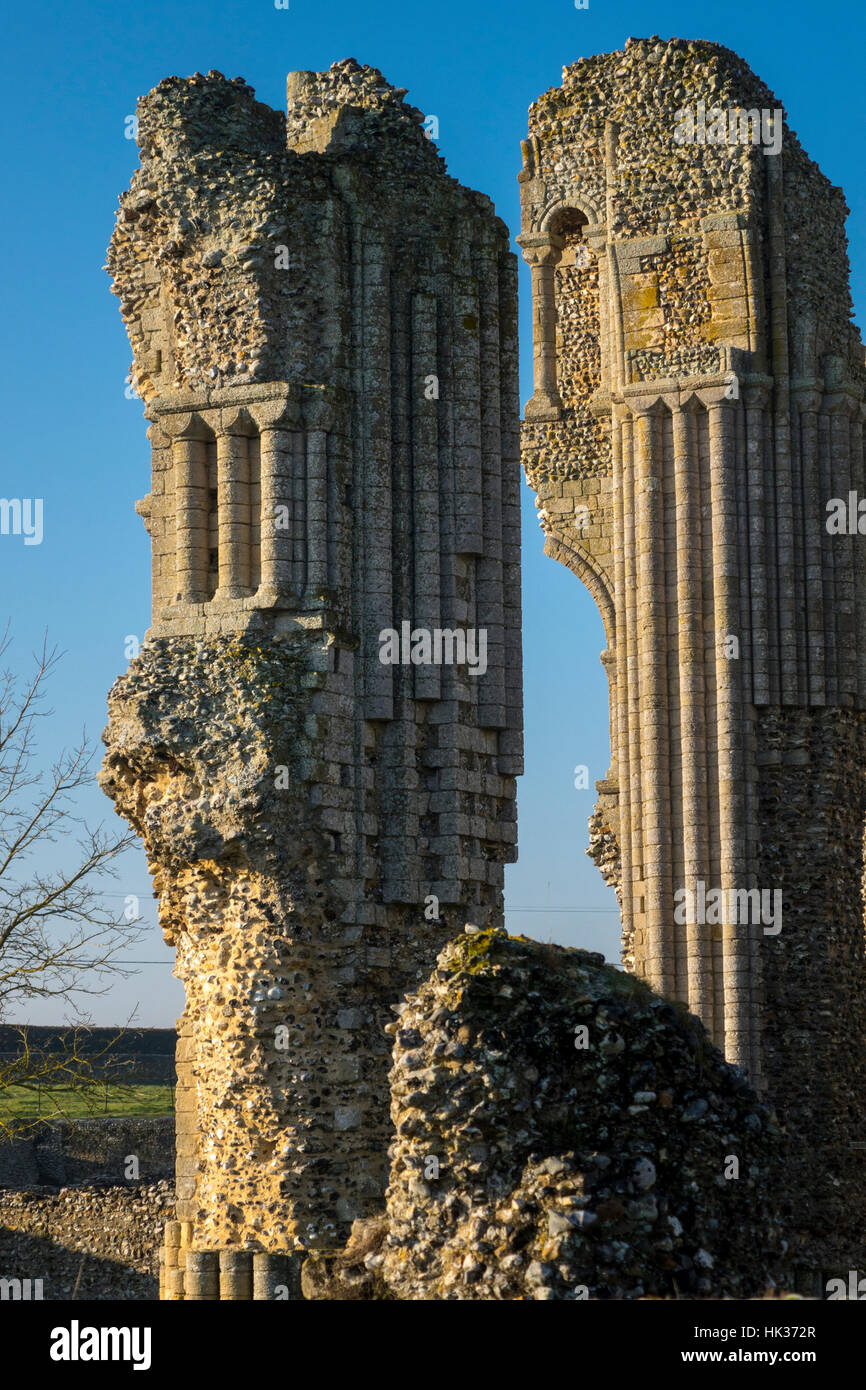 Binham Priory is among the most complete and impressive monastic ruins ...