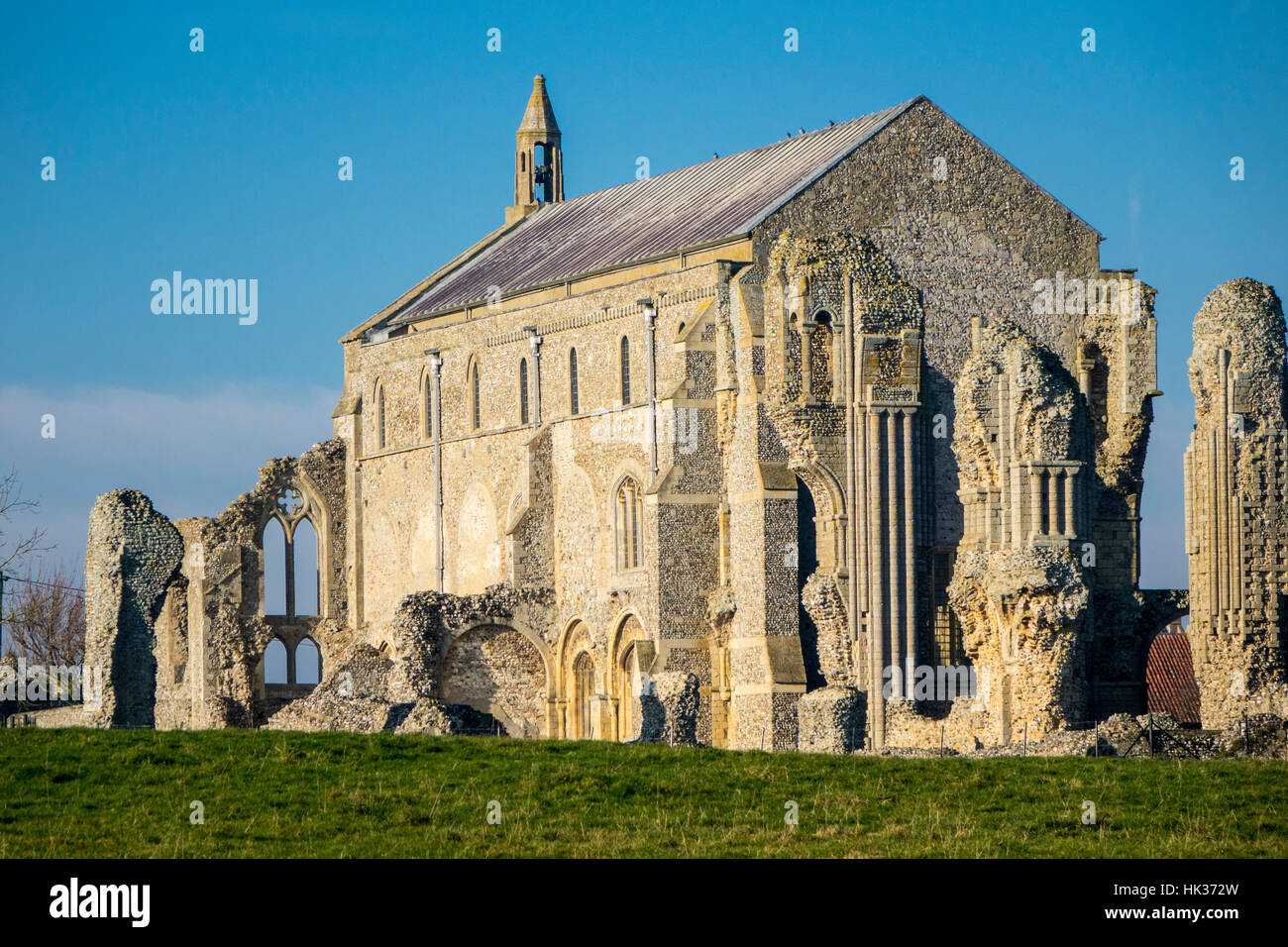 Binham Priory is among the most complete and impressive monastic ruins ...