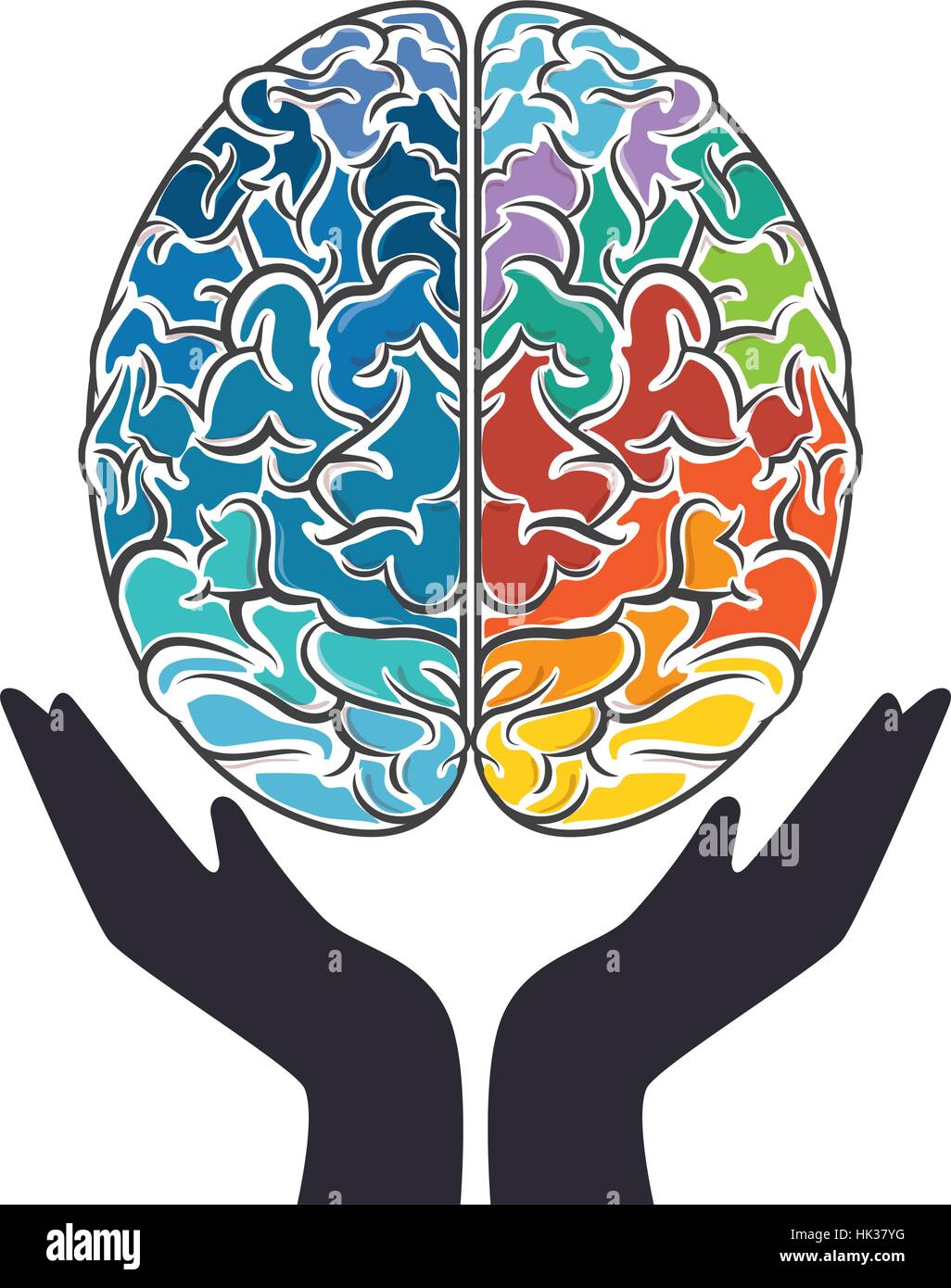 brain storming isolated icon vector illustration design Stock Vector ...