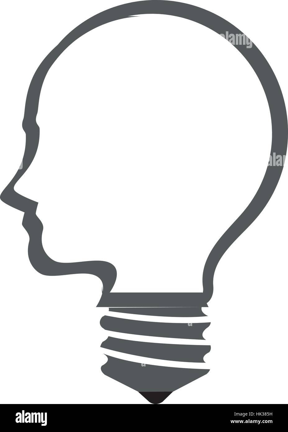 bulb light education icon vector illustration design Stock Vector Image ...