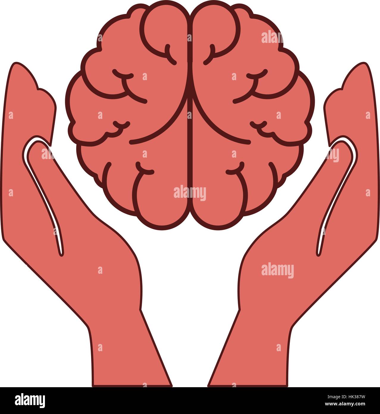 brain storming isolated icon vector illustration design Stock Vector ...