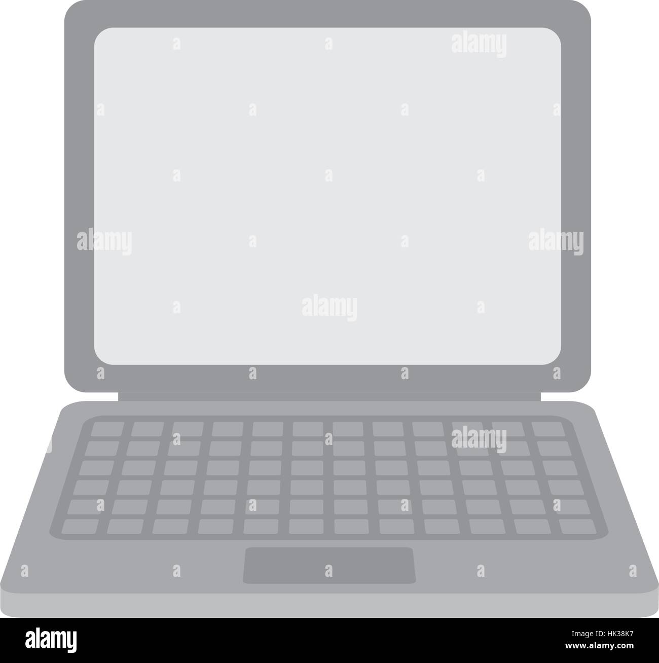gray laptop device gadget technology Stock Vector Image & Art - Alamy