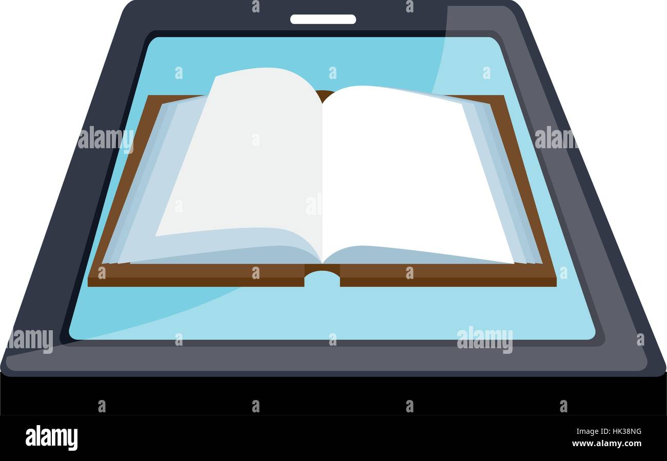 electronic book technology icon vector illustration design Stock Vector ...
