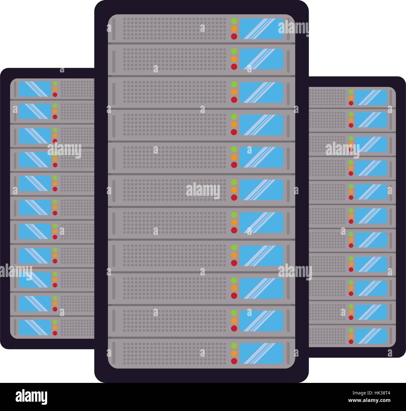 data center server technology storage Stock Vector Image & Art - Alamy