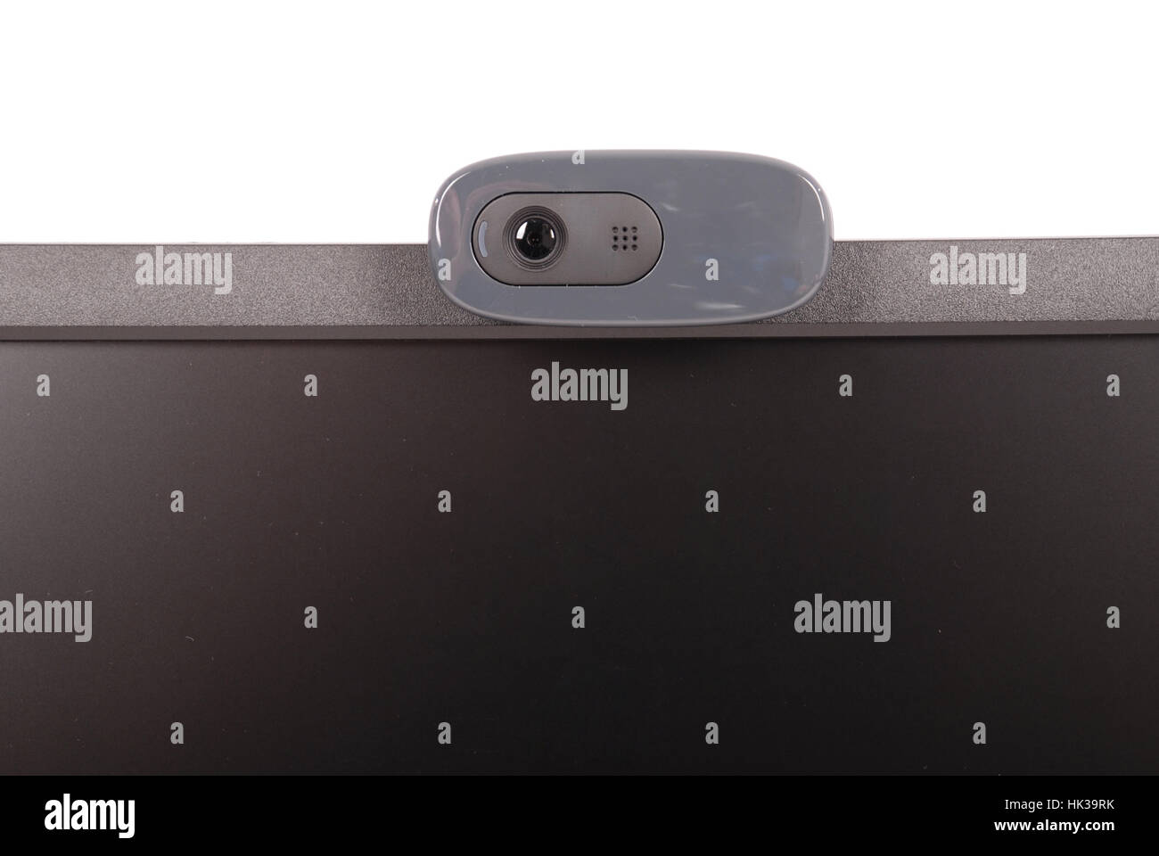 Web camera isolated on white background with soft shadow. Close-up ...