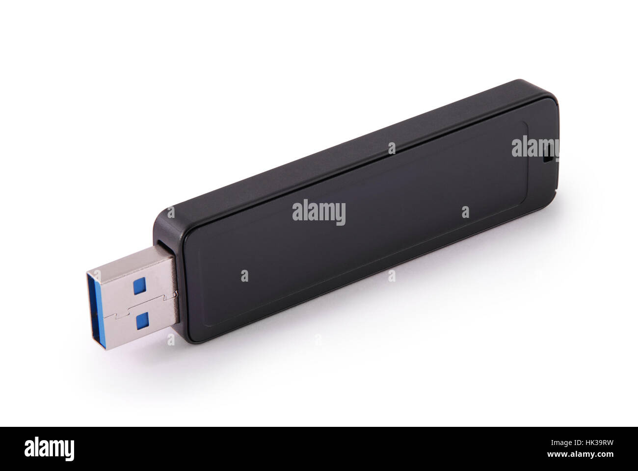 USB memory stick isolated on white. Photo with clipping path Stock ...