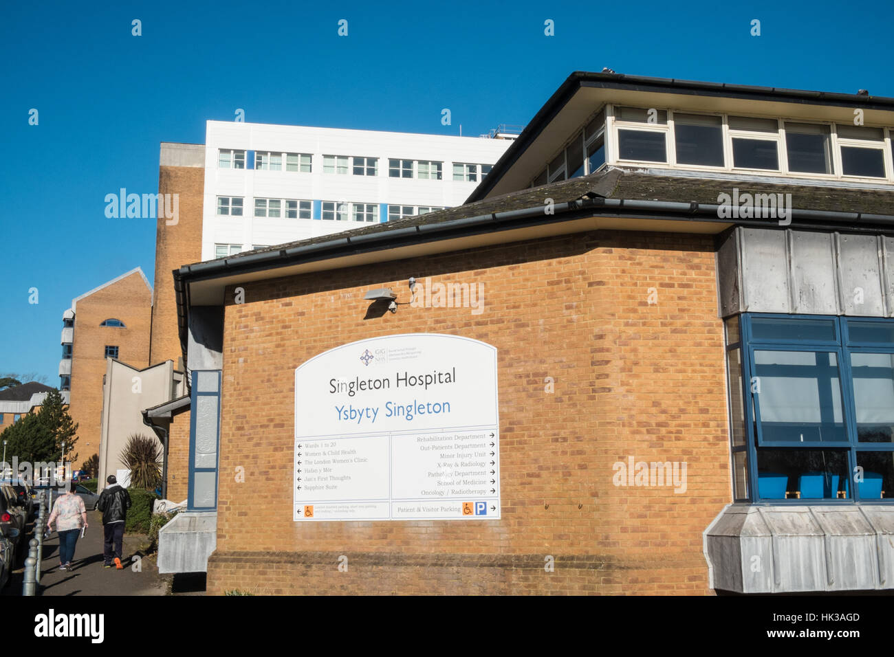 Singleton hospital swansea hi-res stock photography and images - Alamy