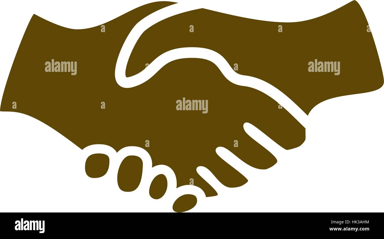 Farewell handshake Stock Vector Images - Alamy