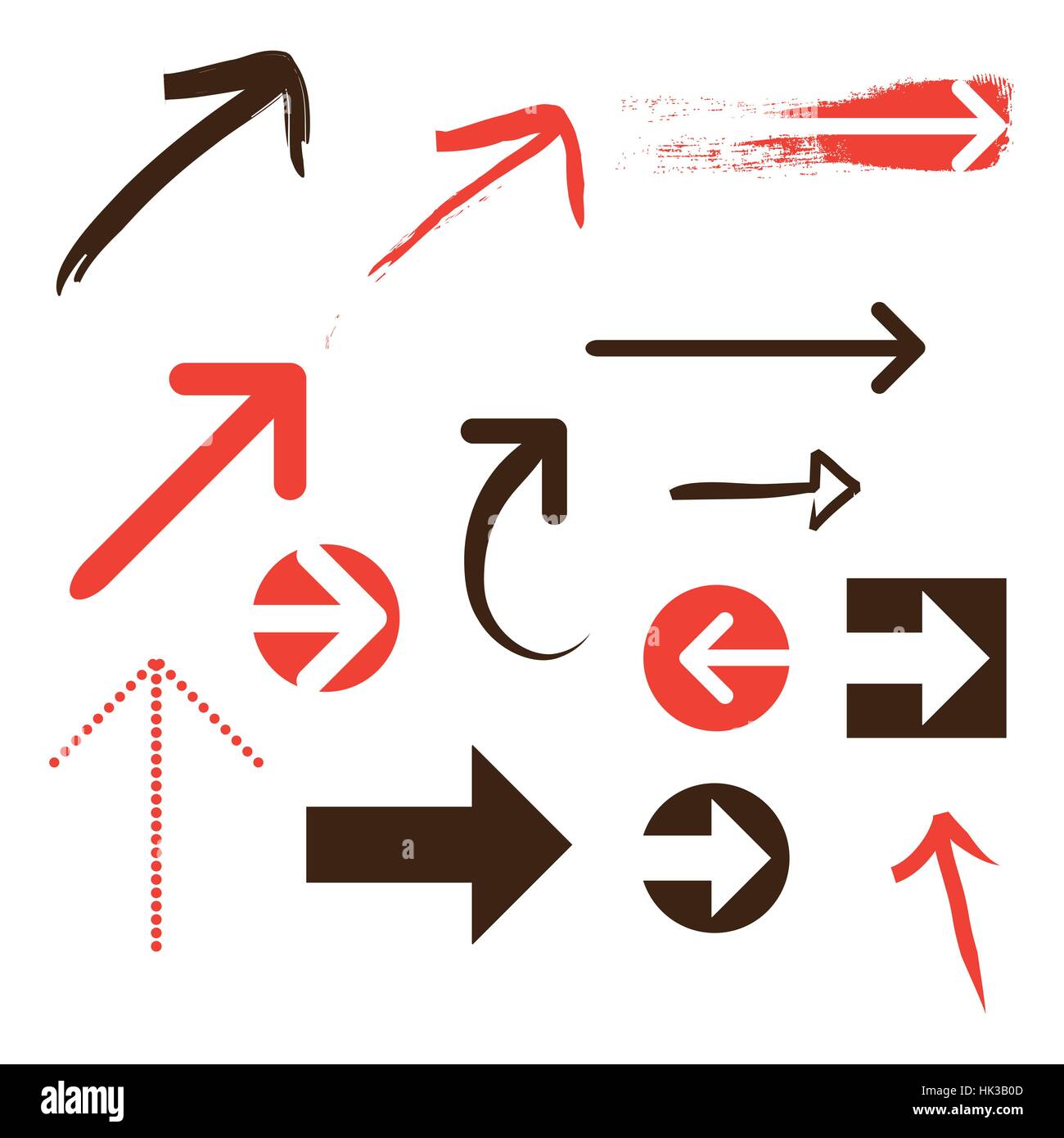 Stick figure arrow hi-res stock photography and images - Alamy